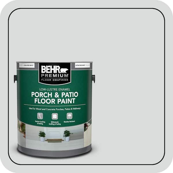 BEHR PREMIUM 1 gal. #PPU26-14 Drizzle Low-Lustre Enamel Interior ...