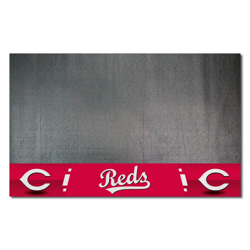 FANMATS Cincinnati Reds 26 in. x 42 in. Grill Mat 12150 - The Home Depot