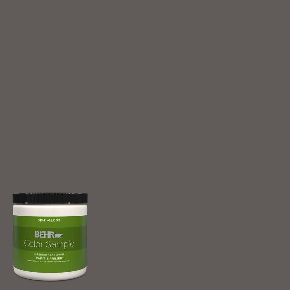 BEHR PREMIUM PLUS 8 oz. #PPU18-19 Intellectual Semi-Gloss Interior ...