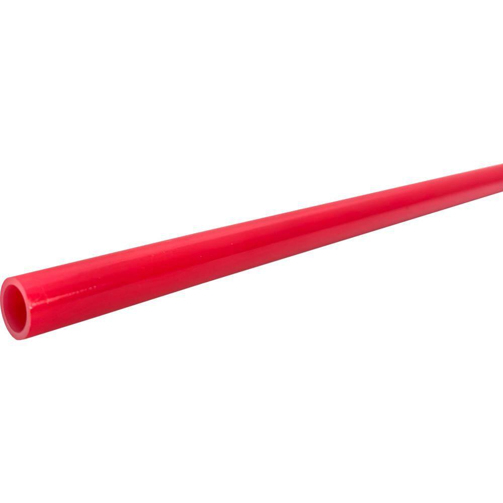 SharkBite 1/2 in. x 10 ft. Straight Red PEX-A Pipe UA60R10 - The Home Depot
