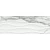 EMSER TILE Sculpture Venato Wave 12.99 in. x 35.83 in. Glossy Marble ...