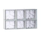 Clearly Secure 23.25 in. x 13.5 in. x 3.125 in. Frameless Wave Pattern ...