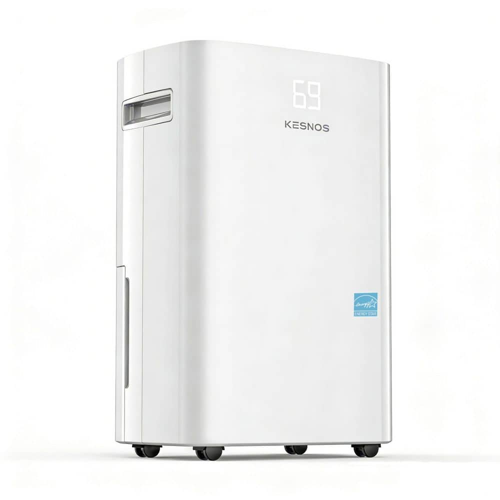 KESNOS 52 pt. 4,500 sq. ft. Energy Star Dehumidifier with Drain Hose ...