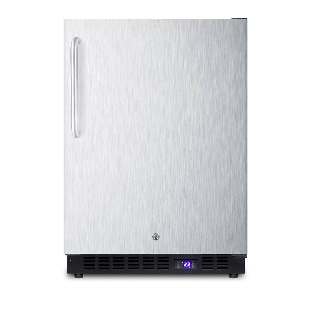 Summit Appliance 4.7 cu. ft. Frost Free Upright Outdoor Freezer in ...