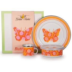 Golden Rabbit Peter Rabbit 3-Piece Feeding Set with Plate Bowl and Mug BP99