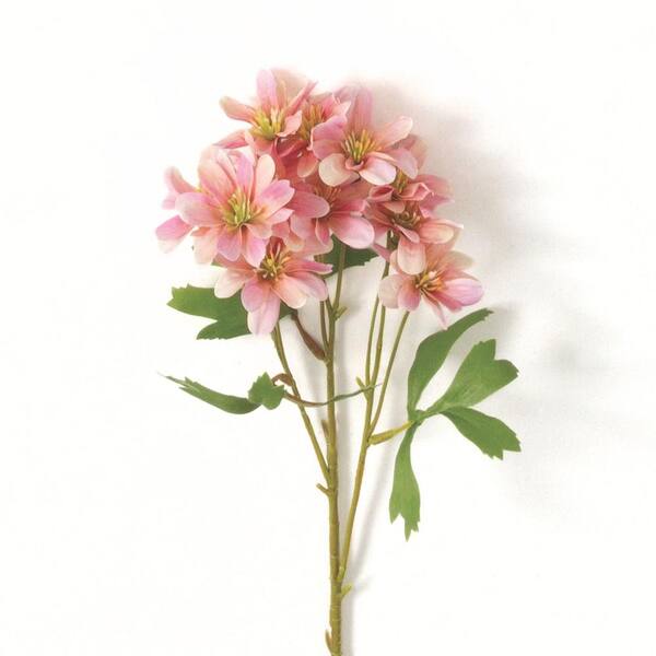 SULLIVANS 22 in. Light Pink Indoor Artificial Daisy Spray GG994 PI ...