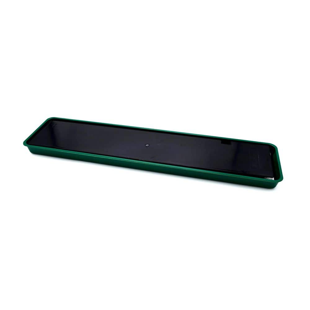 Bosmere English Garden 30 in. x 7 in. Indoor Self-Watering Heavy Duty ...