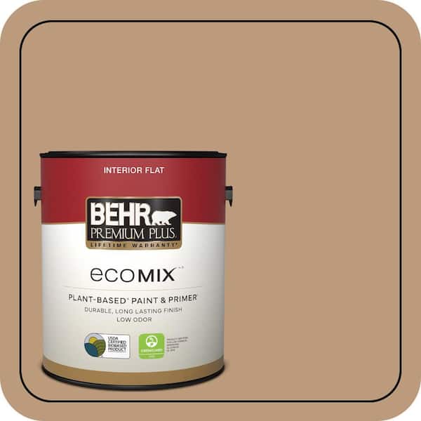 BEHR PREMIUM PLUS 1 gal. #MQ2-03 Key To The City Flat EcoMix Plant ...