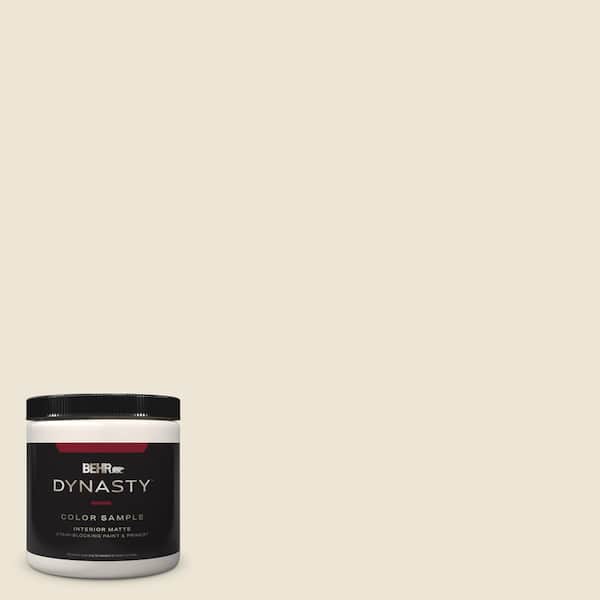 BEHR DYNASTY 8 oz. #PPL-67 Quarried Limestone Matte Stain-Blocking ... BEHR DYNASTY 8 oz. #PPL-67 Quarried Limestone Matte Stain-Blocking ...