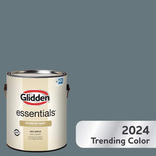 Reviews for Glidden Essentials 1 gal. PPG1037-5 Night Rendezvous Satin ...