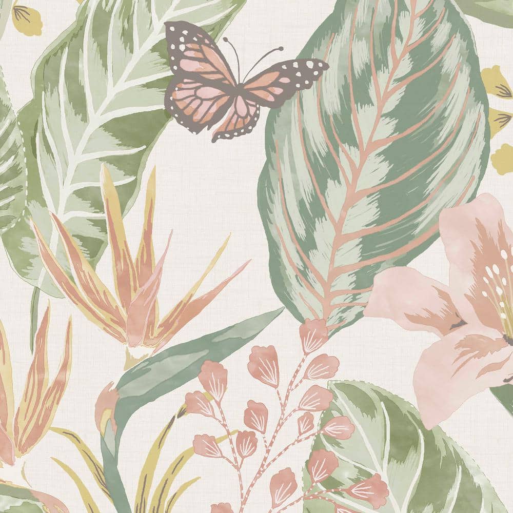 Envy Eden Pastels Wallpaper 122358 - The Home Depot