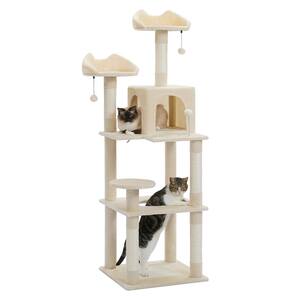 Foobrues Multi-Level Cat Tree Cat Tower for Indoor Cats with Sisal ...