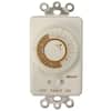 Woods 20-Amp 24-Hour In-Wall Programmable Mechanical Timer, White ...