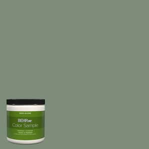 BEHR ULTRA 1 gal. #450F-5 Amazon Moss Extra Durable Flat Interior Paint ...