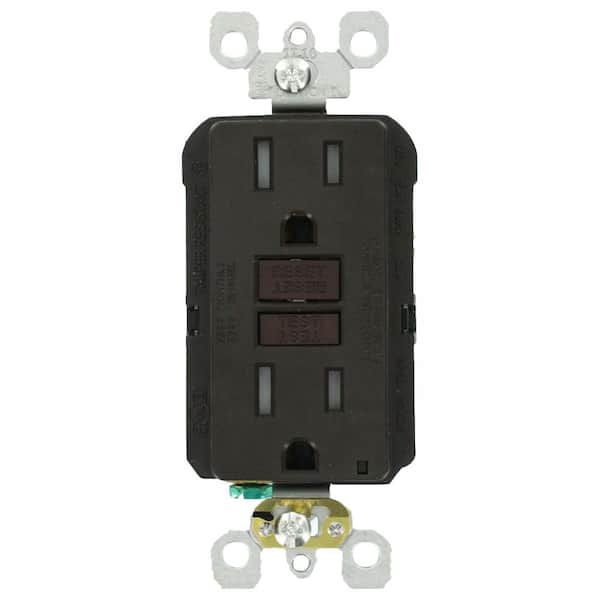 Leviton 15 Amp 125-Volt Duplex SmarTest Self-Test SmartlockPro Tamper ...