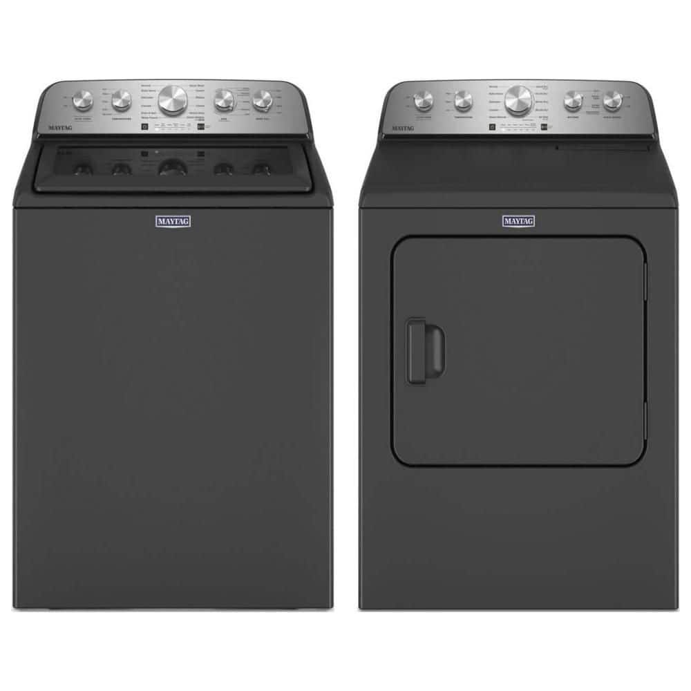 Maytag 4.7 cu. ft. Top Load Washer with Extra Power and 7.0 cu. ft ...