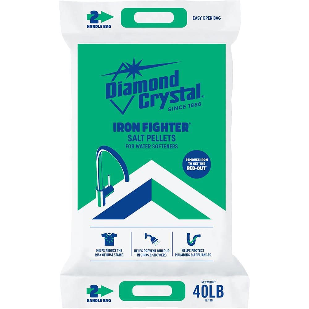 Reviews for Diamond Crystal 40.5 lb Iron Fighter Water Softener Salt ...