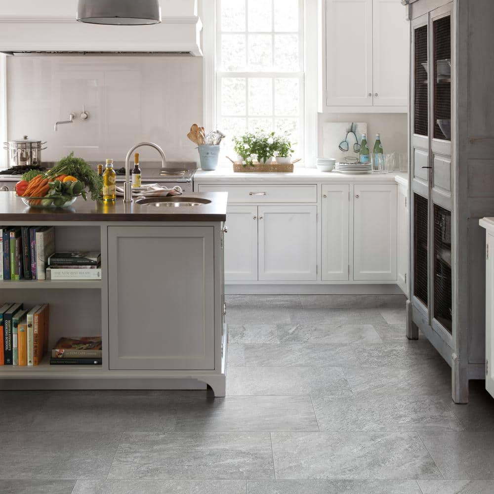 Buy Alpe Graphite 12 in. x 24 in. Porcelain Floor and Wall Tile (15.50 ...