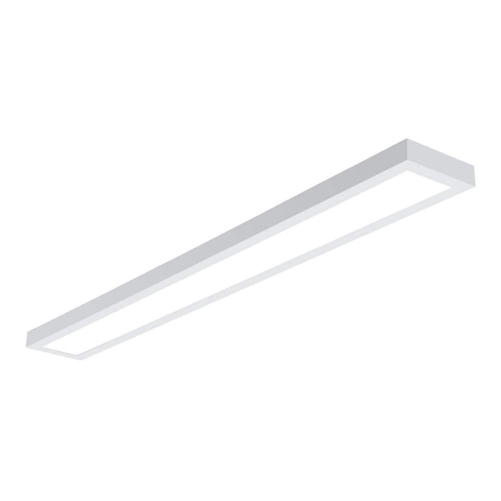 Metalux 4 ft. x 6 in. Integrated LED Panel Light, Selectable 3000/2400 ...