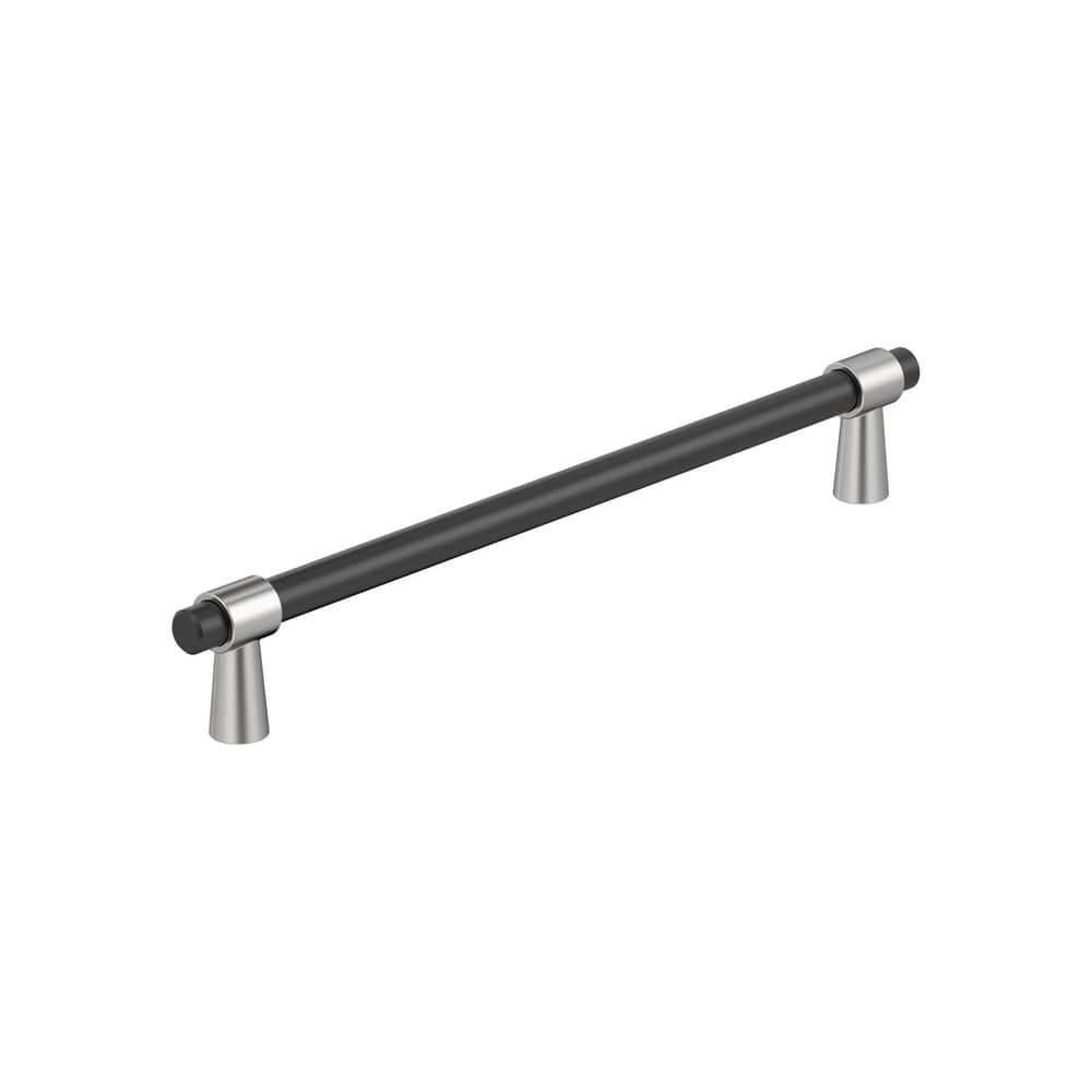 Amerock Mergence 7-9/16 in. (192 mm) Center-to-Center Matte Black ...