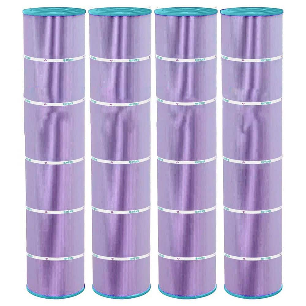 Hurricane 4 Pack HF7482-04P Platinum Purple Spa Filter Cartridge ...