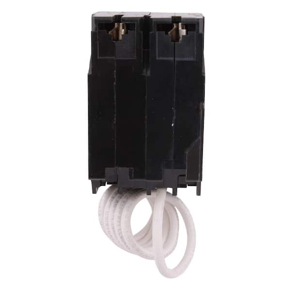 GE 50 Amp 240-Volts Double Pole Ground Fault Circuit Breaker With Self