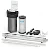 AQUASURE Whole House Ultraviolet UV Light 8 GPM Water Treatment System ...