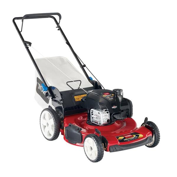 Toro Recycler 22 in. SmartStow Briggs and Stratton High Wheel Gas Walk Behind Push Mower 21329 The Home Depot