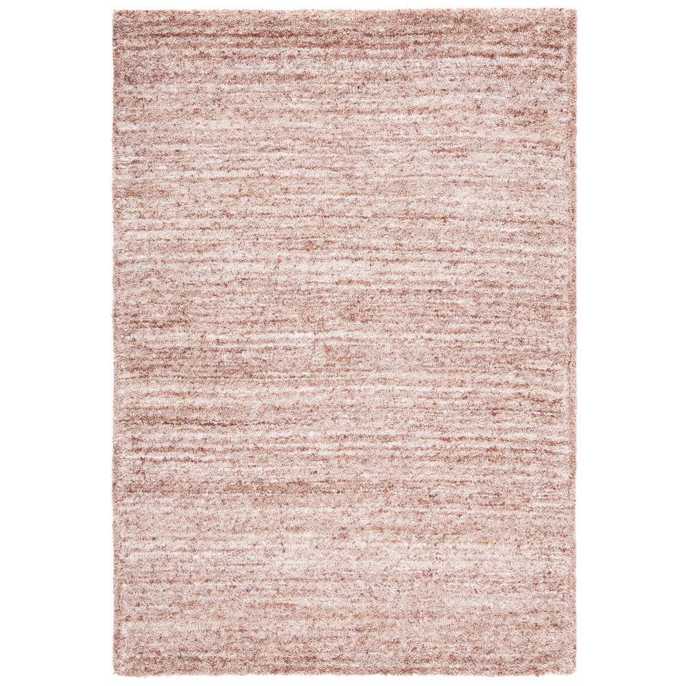 SAFAVIEH Himalaya Pink 4 ft. x 6 ft. Solid Color Area Rug HIM413R-4 ...
