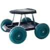 Pure Garden Wheeled Rolling Garden Work Scooter with Tool Tray 82-VY021 ...