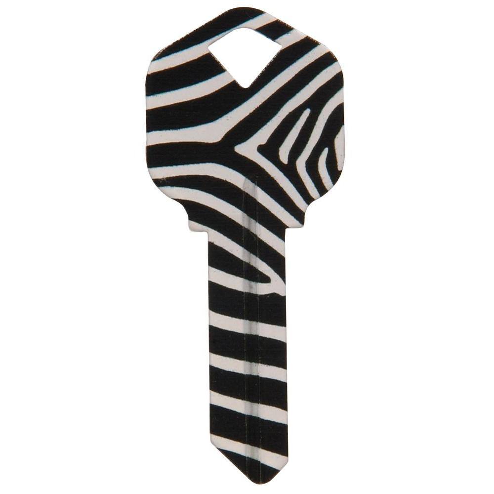 #66 Zebra Key Blank 88758 - The Home Depot