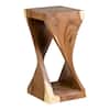 East At Main Natural Side Table TT-ST-70659-NT - The Home Depot