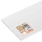 Veranda 1/2 in. x 24 in. x 8 ft. Reversible Cellular PVC Sheet H120ZWS1 ...