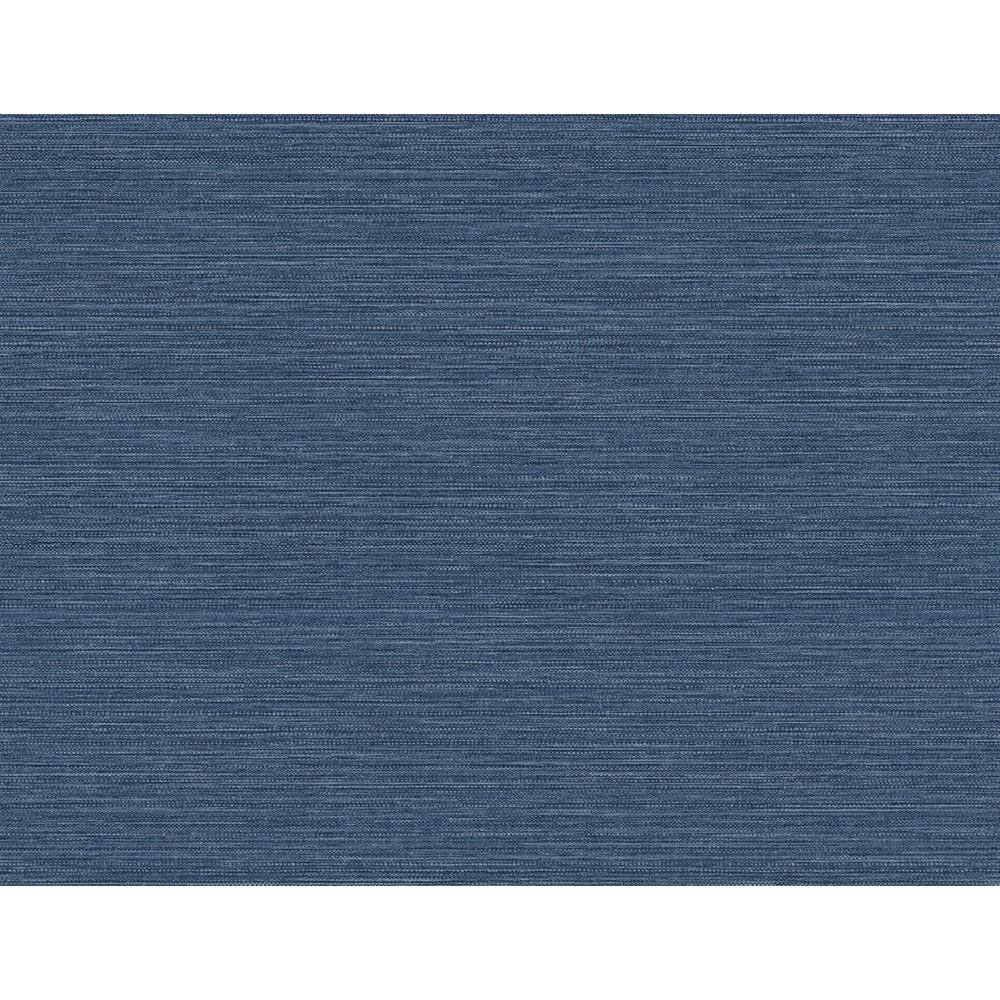 CASA MIA Grasscloth Effect Dark Bleu Paper Non-Pasted Strippable ...