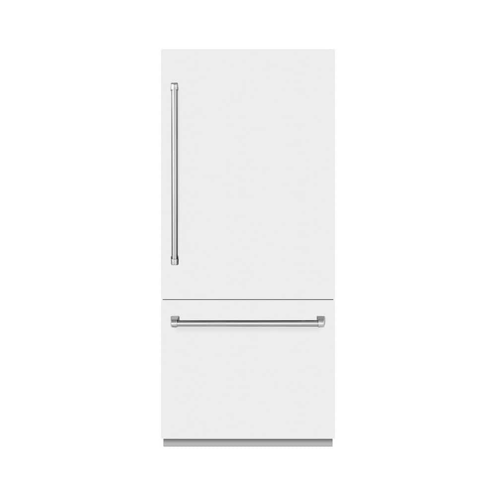 ZLINE Kitchen and Bath 36 in. 19.8 cu. ft. Built-In Bottom Freezer ...