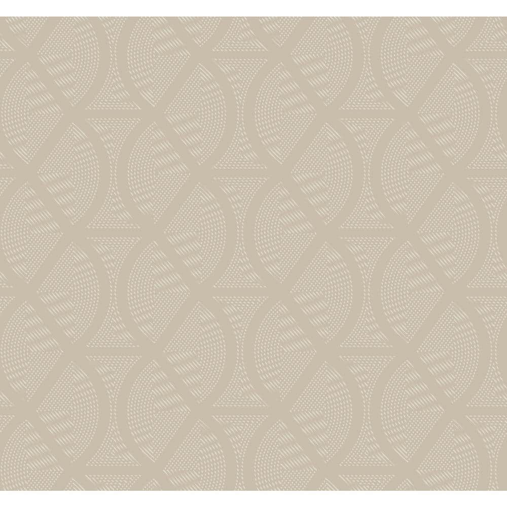 York Wallcoverings Cream Opposites Attract Paper Unpasted Matte ...