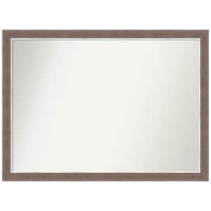 Amanti Art Parlor Gold 41.75 in. W x 29.75 in. H Rectangle Non-Beveled Framed Wall Mirror in ...