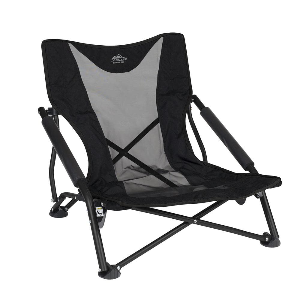 Angel Sar Low Profile Folding Aluminum Camping Chair for Beach, Picnic ...