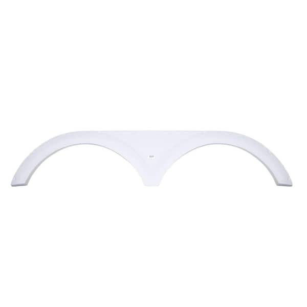 ICON Tandem Axle Fender Skirt FS2842 for Keystone-Polar White 12842 ...