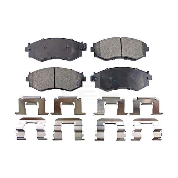 TEC Front Ceramic Disc Brake Pads For Nissan Sentra 240SX Axxess Stanza ...
