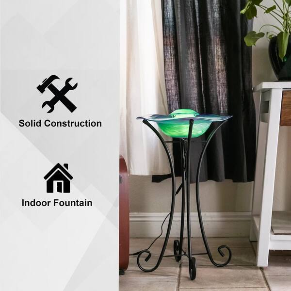 Indoor Fountain Change Colors Color Changing Water Fountains Elegant