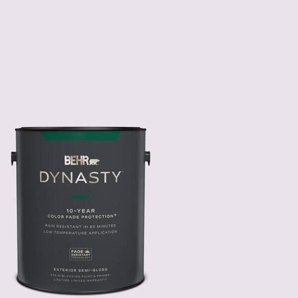 BEHR DYNASTY 1 gal. #660A-1 Muted Melody Semi-Gloss Exterior Stain ...