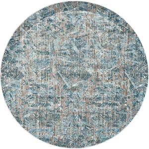 Round - Blue - Area Rugs - Rugs - The Home Depot
