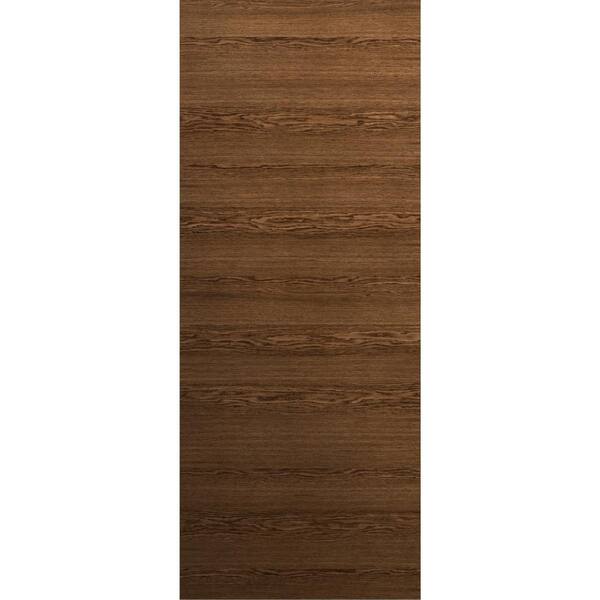 Sartodoors 36 in. x 96 in. Cognac Oak Color Solid Wood Interior Door ...
