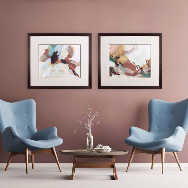 Paragon Jetty 2 Piece Framed Giclee Abstract Art Print 27 in. x 31 in ...