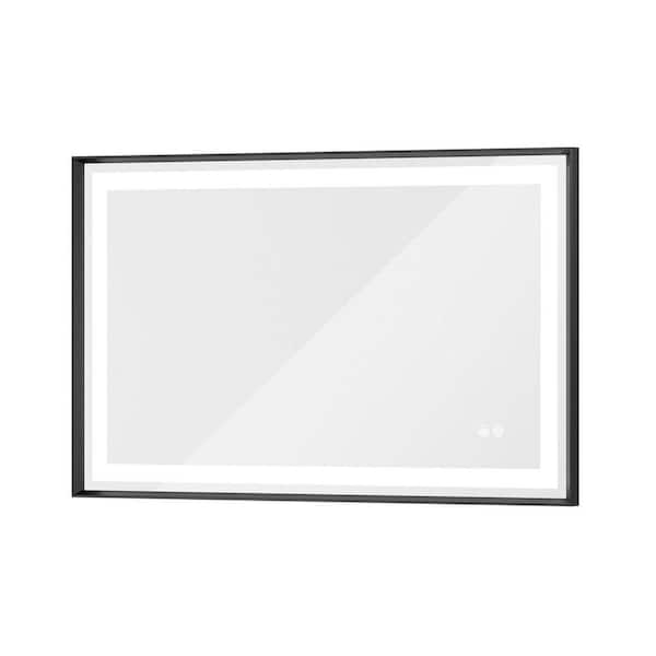 Reviews for TETOTE 30 in. W x 36 in. H Rectangular Framed LED Anti-Fog ...