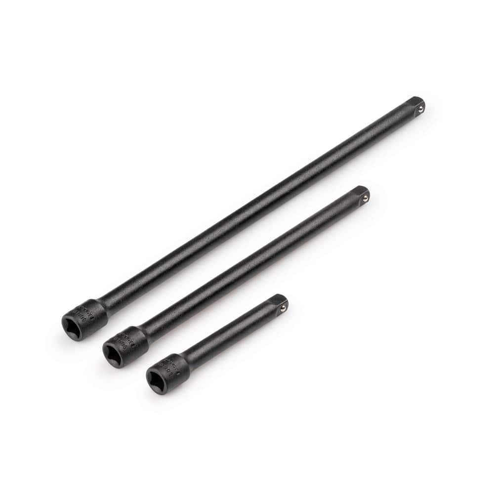 TEKTON 1/4 in. Drive Impact Extension Set, 3-Piece (3,6, 9 in ...