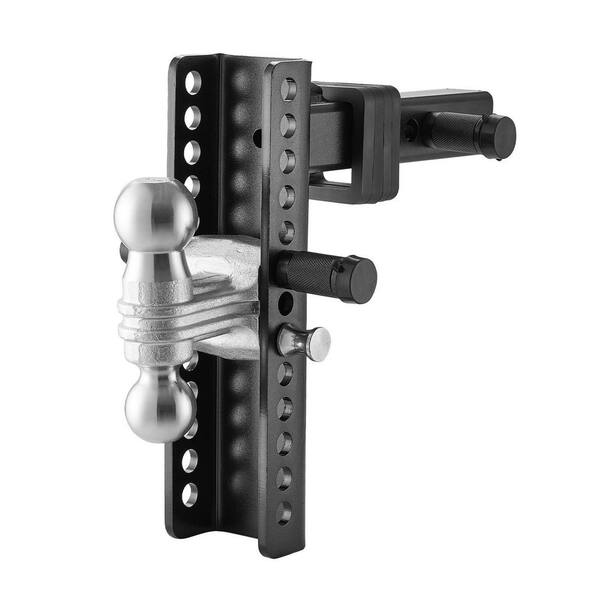 VEVOR Adjustable Trailer Hitch 6 in. Drop Hitch Ball Mount Fit 2.5 in ...