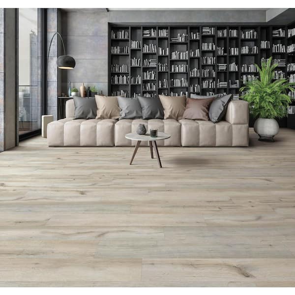 Floorlot SelectStep Beach 22 MIL x 7 in. W x 48 in. L Waterproof Click ...