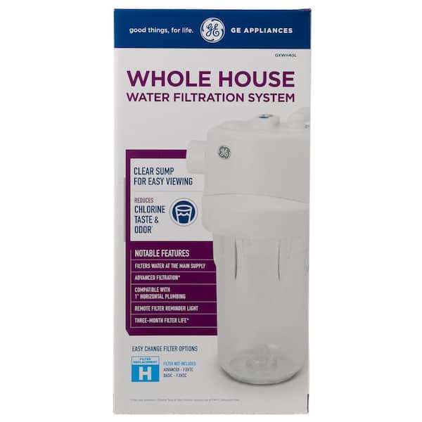 Ge Whole House Filtration System